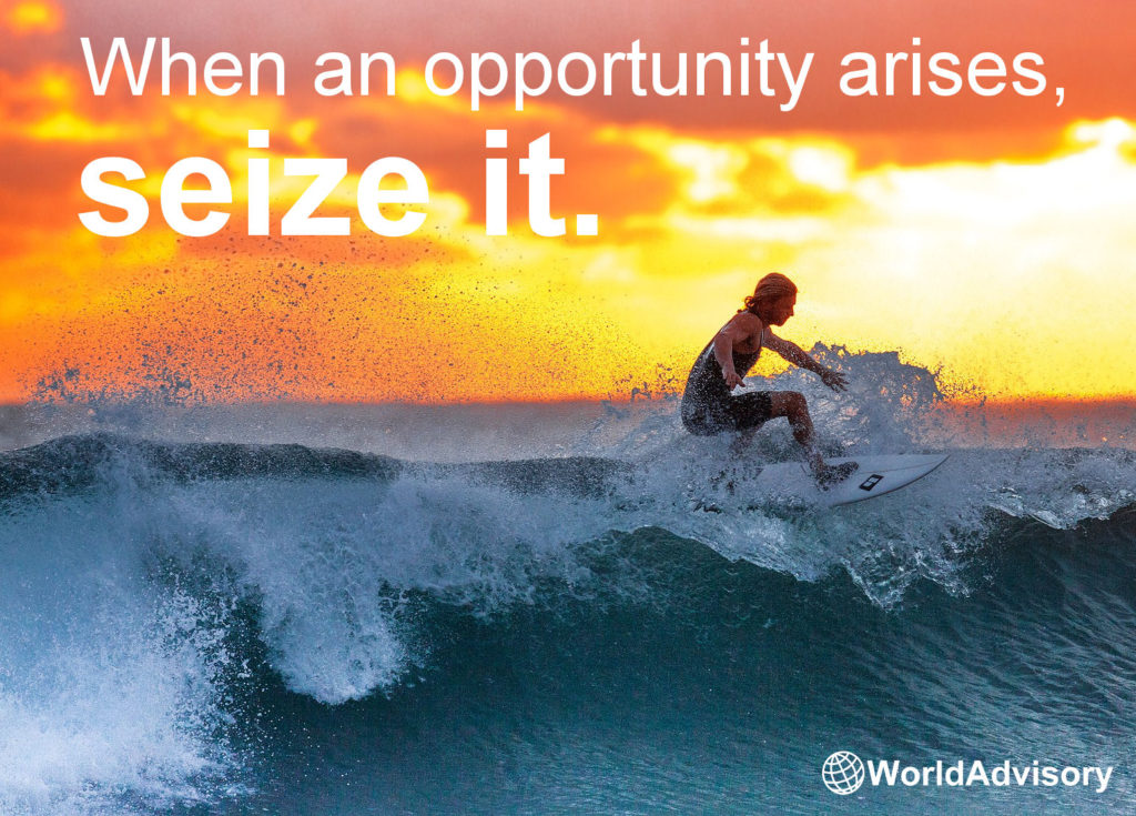 When An Opportunity Arises, Seize It! – Small Business View